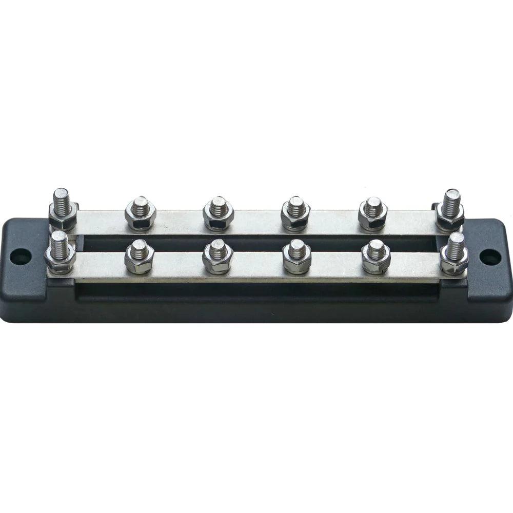 150A 2x4 Stud Tinned Bus Bar With Transparent Cover – Camper and Marine Ltd