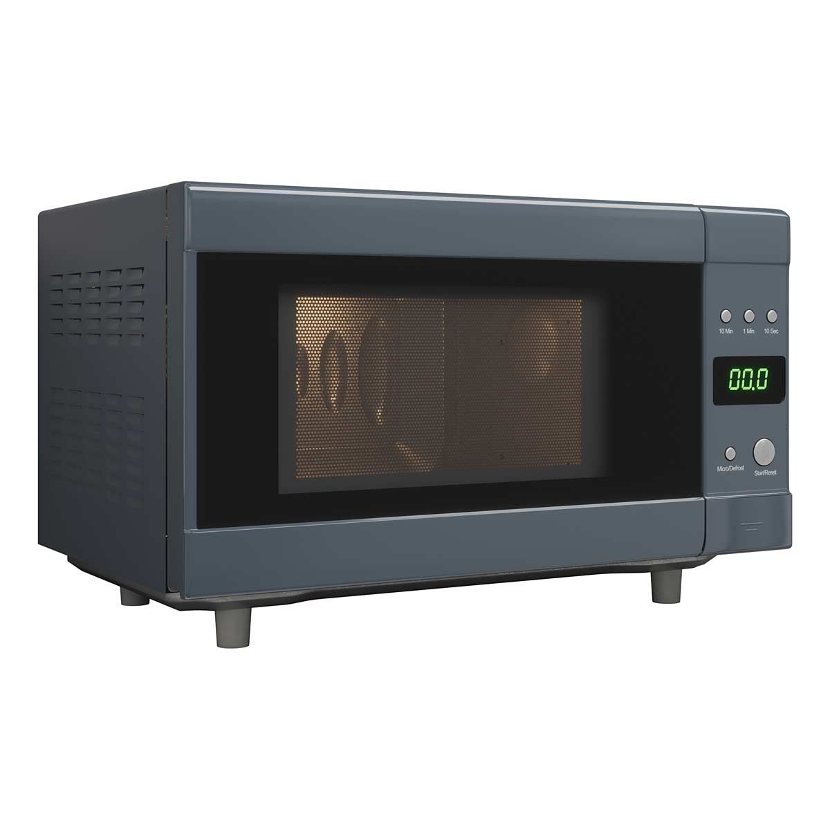 20L Flatbed Microwave in Grey – Camper and Marine Ltd